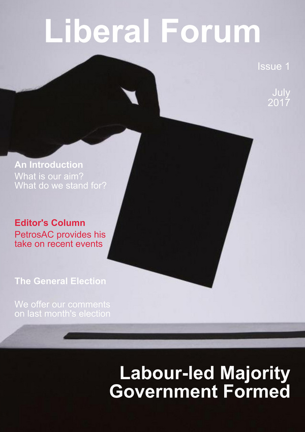 TSR Liberal Forum - Issue 1 - A magazine created with Madmagz