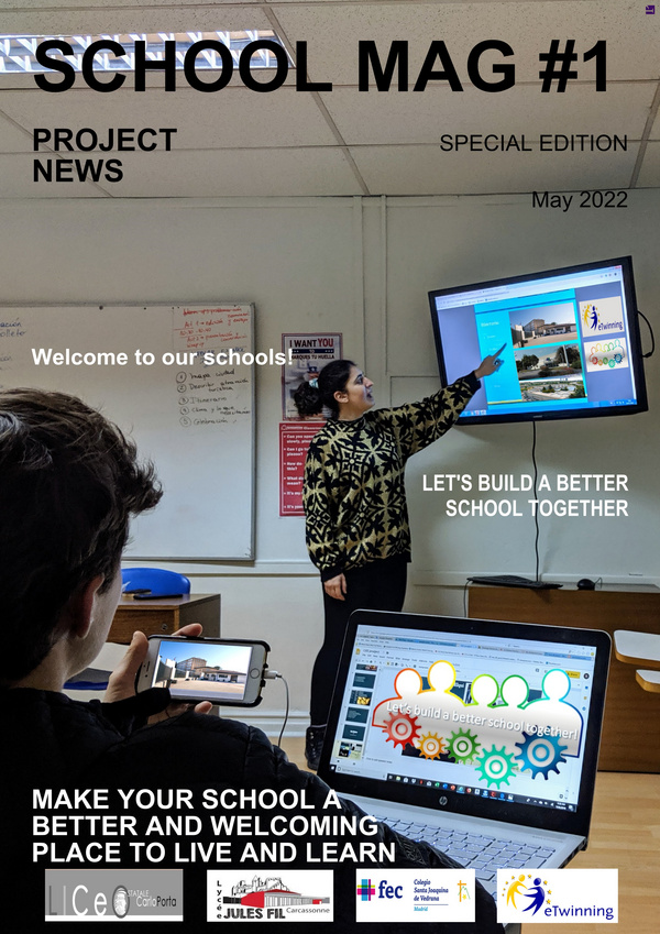 School mag: make your school a better and welcoming place to live and ...