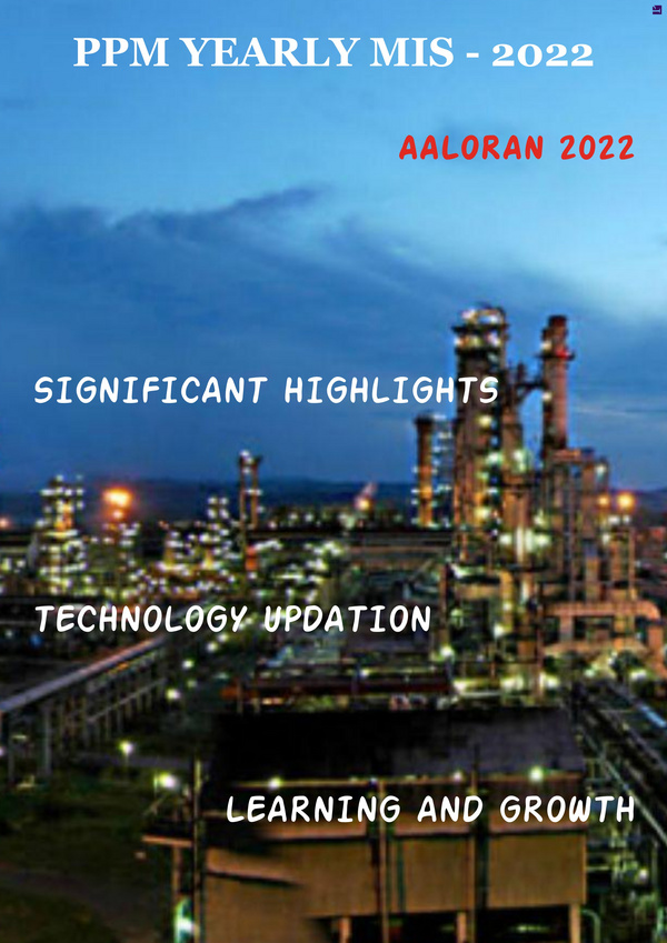 PPM YEARLY MAGAZINE "AALORAN" - Copy of YEARLY HIGHLIGHTS - 2022 - A ...
