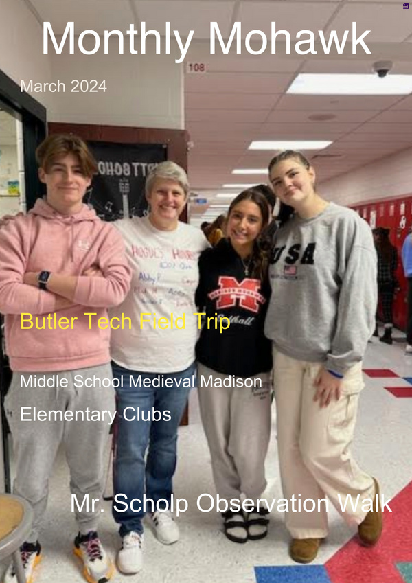 Monthly Mohawk - March Edition - A magazine created with Madmagz