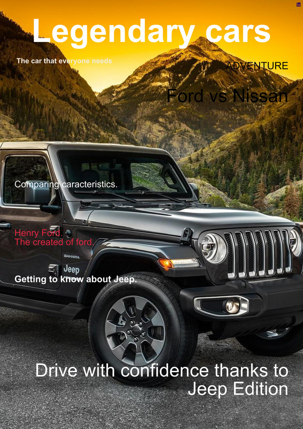 LEGENDARY CARS - 1 - A magazine created with Madmagz