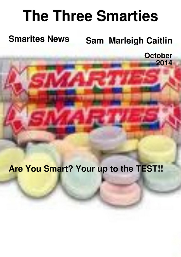 The Three Smarties! - October - A magazine created with Madmagz