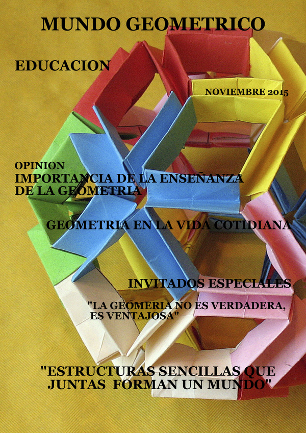 MUNDO GEOMETRICO - 1 - A magazine created with Madmagz