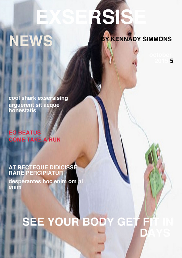 exercise - a lot of people need exercise - A magazine created with Madmagz
