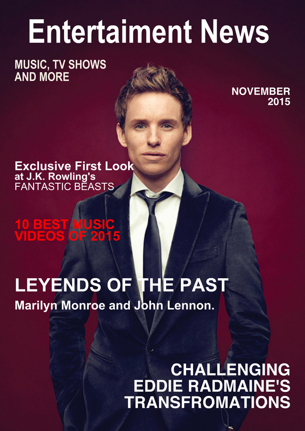 Entertaiment News - Issue 1 - A magazine created with Madmagz